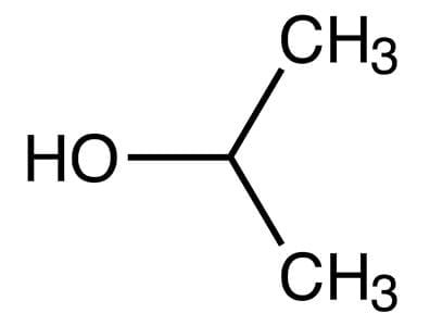 Isopropanol Structure